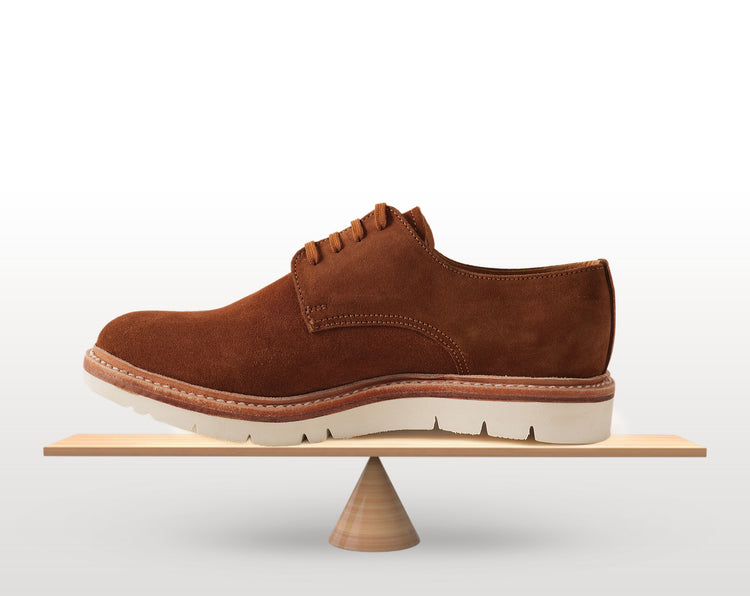Handcrafted Leather Blucher Shoes – Shipped to USA, Europe & UAE